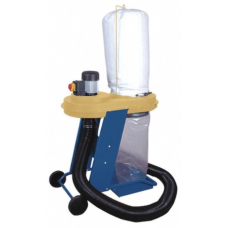 Scheppach Dust Collector, 650 CFM Max Flow, 3/4, single Phase ha 2000 ...