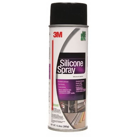 3M Silicone Spray, Low VOC, 13.4 oz. 62-4699-4930-9 | Zoro