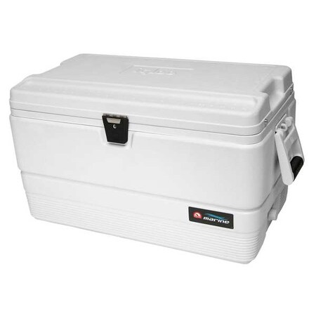 Igloo Chest Cooler, Marine, 72 qt., White 44685 | Zoro