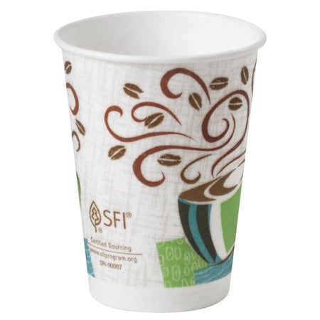 Dixie Disposable Hot cup 8 oz. White, Paper, Pk1000 5338CD | Zoro
