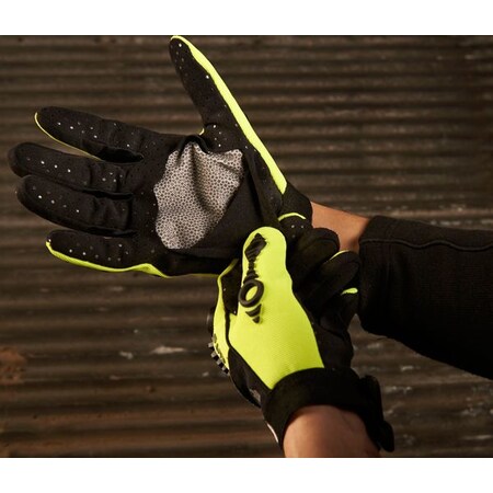 Hexarmor Hi-Vis Cut Resistant Impact Gloves, A8 Cut Level, Black/High ...
