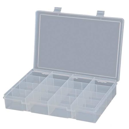 Durham Mfg Compartment Box with 16 compartments, Plastic, 2-5/16" H x ...