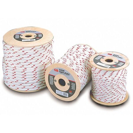 Gardner Bender Cable Pulling Rope, 1/2 In x 600 ft, Poly RST-5060 | Zoro