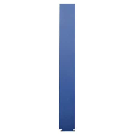 Asi Global Partitions 55" x 7" Pilaster Toilet Partition, Solid Plastic ...