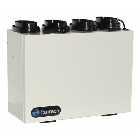 Fantech Heat Recovery Ventilator, 120V, 84 CFM VHR 704R | Zoro