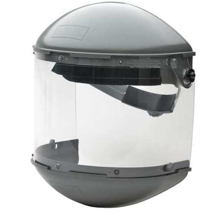 Fibre-Metal Face Shield Assembly, Clear Visor, 8" Height, Ratchet ...