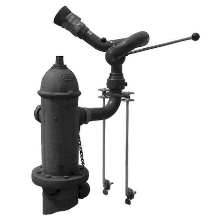 Elkhart Brass Hydrant Monitor, Tiller, 750 gpm 299-11H | Zoro