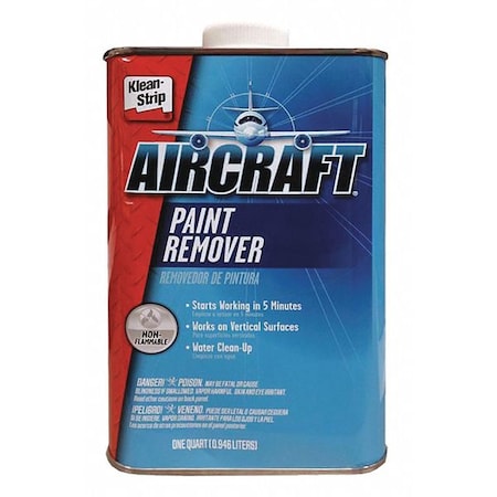 Aircraft Kleanstrip Aircraft Remover, 1 qt., PK6 QAR343 | Zoro