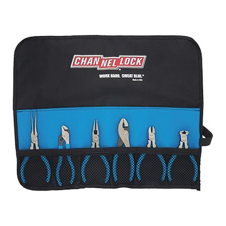 CHANNELLOCK - 6Little Champ Tool Set,6 pcs., - TOOL ROLL-6LC