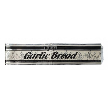 Value Brand Foil Printed Garlic Bread Bags, 4 1/2 x 2 1/4 x 20", PK500 ...