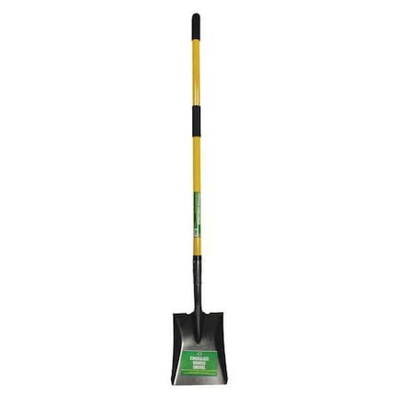 Hb Smith Square Point Shovel, 48" L Fiberglass Handle 115335 | Zoro