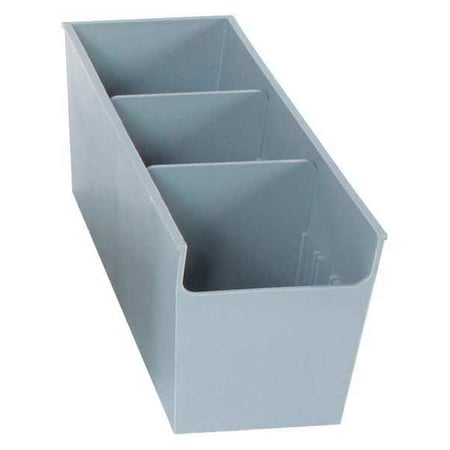 Craftline Divider Box, Black, Polystyrene PL-SB4-2 | Zoro