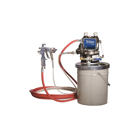 Graco Paint Sprayer Pump, Pail-Mount, 5 gal 233466 | Zoro