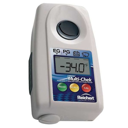 Reichert Digital Refractometer, Accuracy 0.5 Deg. 13940014 | Zoro