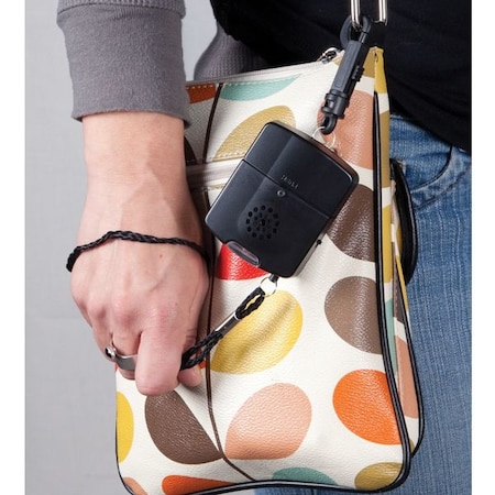 Safety Technology International Handheld alarm with sound and light ...