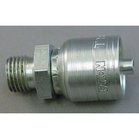 Eaton Aeroquip Fitting, Male Metric, Straight, 1/4, M18X1.5 1A6EK4 | Zoro