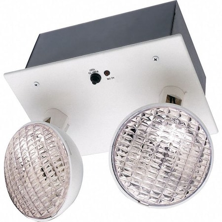 Dual-Lite HUBBELL LIGHTING 2 Incandescent Lamps, Emergency Light EZ-2R ...