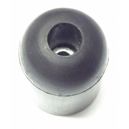 Zoro Select Bumper, Rubber, Black, 1-1/2 in H x 1 in W, PK.5 2099W-400 ...