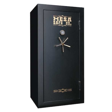 MESA SAFE COMPANY Rifle & Gun Safe, Electronic Lock, 882 lbs, 21.1 cu ...