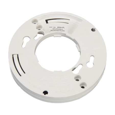 Edwards Signaling Mounting Plate For Heat Detector 280A-PL | Zoro