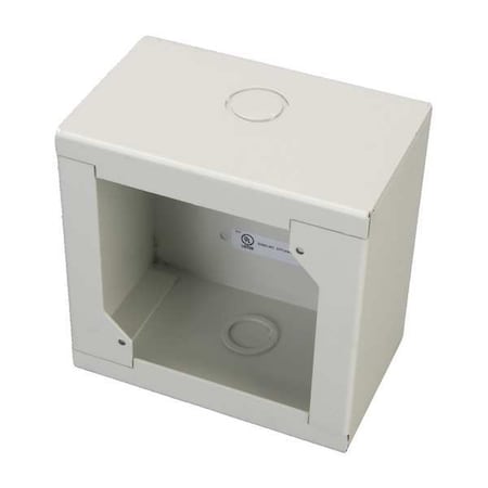 Edwards Signaling Surface Box, White 2459-SMB-W | Zoro