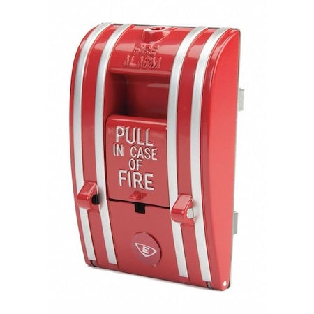 Edwards Signaling Fire Alarm Pull Station, Single Action 270-DOC | Zoro