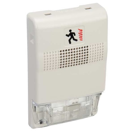 Edwards Signaling Chime Strobe, White EG1-CVM | Zoro