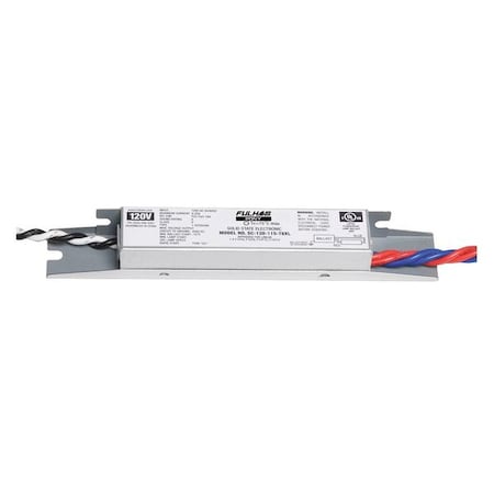 Fulham RS Ballast, 120V, F14/F15, T8/T12 SC-120-115-T8XL | Zoro