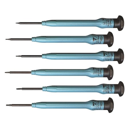 Moody Tool Fixed ESD Star Driver Set, 6 Pc, SAE or Metric: Torx 58-0348 ...