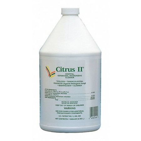 Beaumont Citrus II Cleaner, 1 gal., Refill, PK4, Bottle, Citrus, 4 PK ...