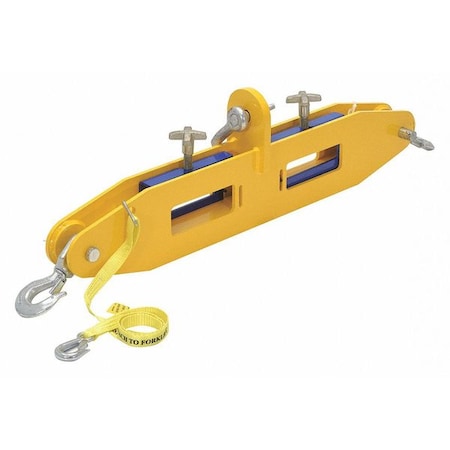 Vestil Forklift Lifting Beam, 10k Capacity FLB-D-10 | Zoro