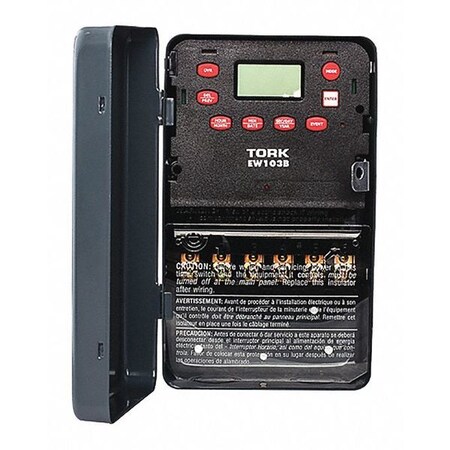 Tork Digital Timer Dpst Indoor EW103B-Y | Zoro