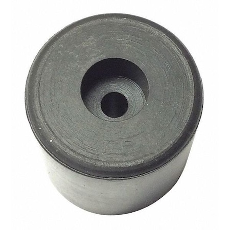 Zoro Select Bumper, Rubber, Black, 1"H x 1"W, PK.5 781R-034S | Zoro