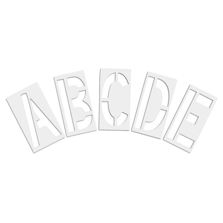 Rae Pavement Stencil, 24 in, Alphabet Kit, 1/8, STL-108-8245 STL-108 ...