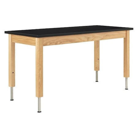 Diversified Spaces Rectangle Adjustable Table, 60" X 62" X 30"-36", HPL ...