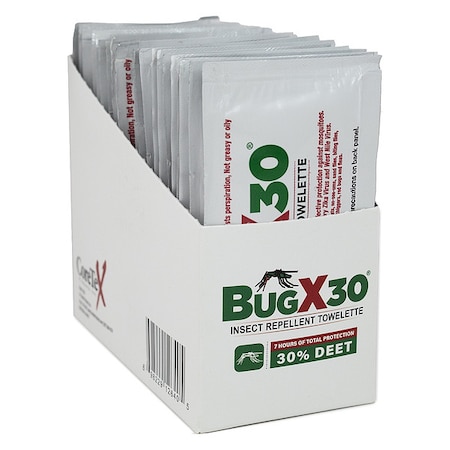 Bugx Insect Repellent, PK25 18-725 | Zoro