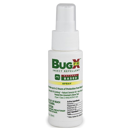 Bugx Insect Repellent, 2 oz. Weight 18-802 | Zoro