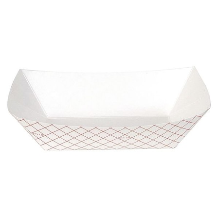 Dixie Dixie, Plaid Food Tray, Red, 2-1/2lb., PK250 RP2508 | Zoro
