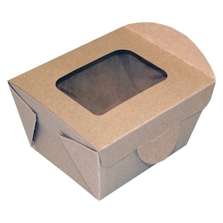 Dixie Windowed Container, 1lb, 26oz, PK9 FF4X3X3 | Zoro