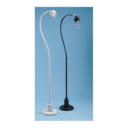 Sunnex Halogen Floor Lamp, w/55" Gneck, Base HM1008-55D | Zoro