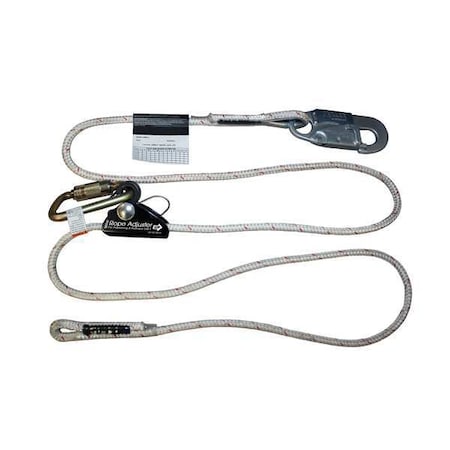 Honeywell Miller Positioning Lanyard, 8 ft., 400 lb. Weight Capacity ...