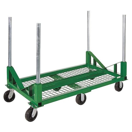 Zoro Select Pipe Cart,2000 Lb,58.5x33x19.5 (783230) | Zoro