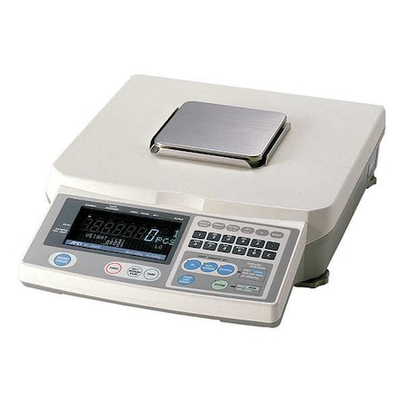 A&D Weighing Digital Compact Bench Scale 5 lb. Capacity FC-2000I | Zoro