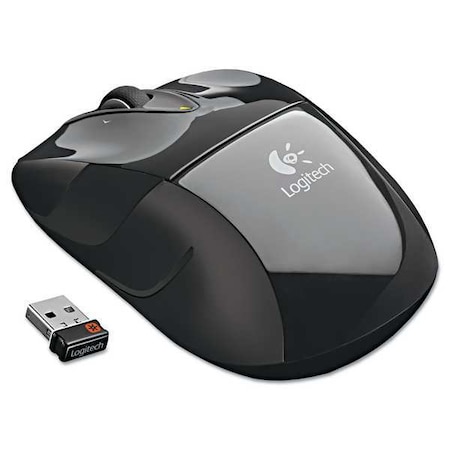 Logitech Mouse, Wireless, Optical, Black LOG910002696 | Zoro