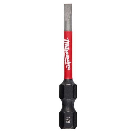 MILWAUKEE Shockwave 2" Impact Slotted 1/8" Power Bit (48-32-4916) | Zoro