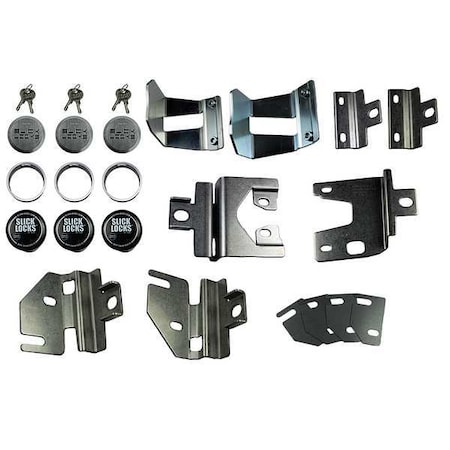 Slick Locks Ford Van Complete Exterior Door Lock Kit FD-FVK-SLIDE-TK | Zoro