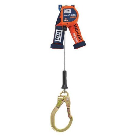 3M Dbi-Sala Leading-Edge Self Retracting Lifeline, 8 ft., Orange ...