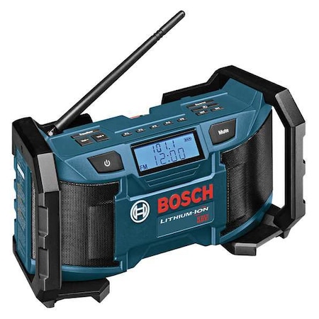 Bosch Radio, 18V, Li-ion, 4.0A/hr. PB180 | Zoro