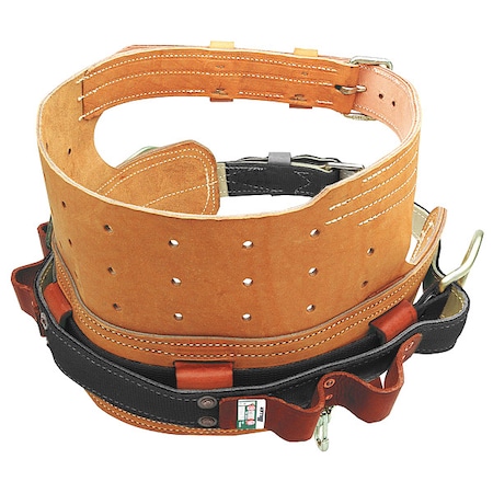 Honeywell Miller Lineman Belt, 4 D-Rings, Size D21 88N-1/D21 | Zoro