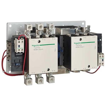 Schneider Electric 480VAC Reversing Magnetic Contactor 3P 90A NEMA 3 T02EN23Q5 | Zoro